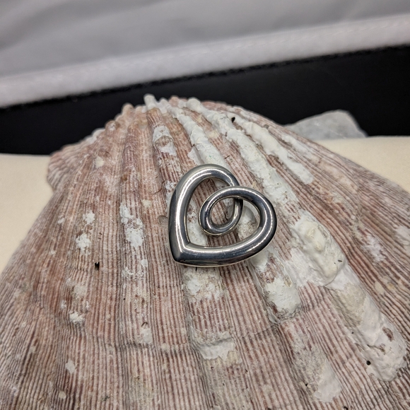 James Avery | Jewelry | James Avery Silver Floating Heart Strings Charm ...